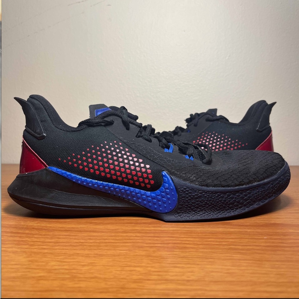 Nike Mamba Fury Black Racer Blue - Gem